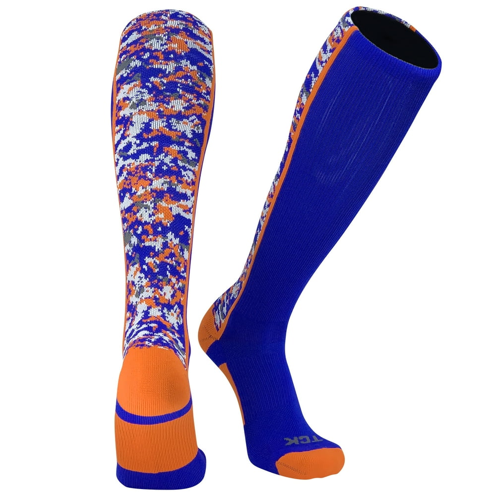 TCK - TCK Digital Camo Elite Royal Orange Knee High Baseball Football ...