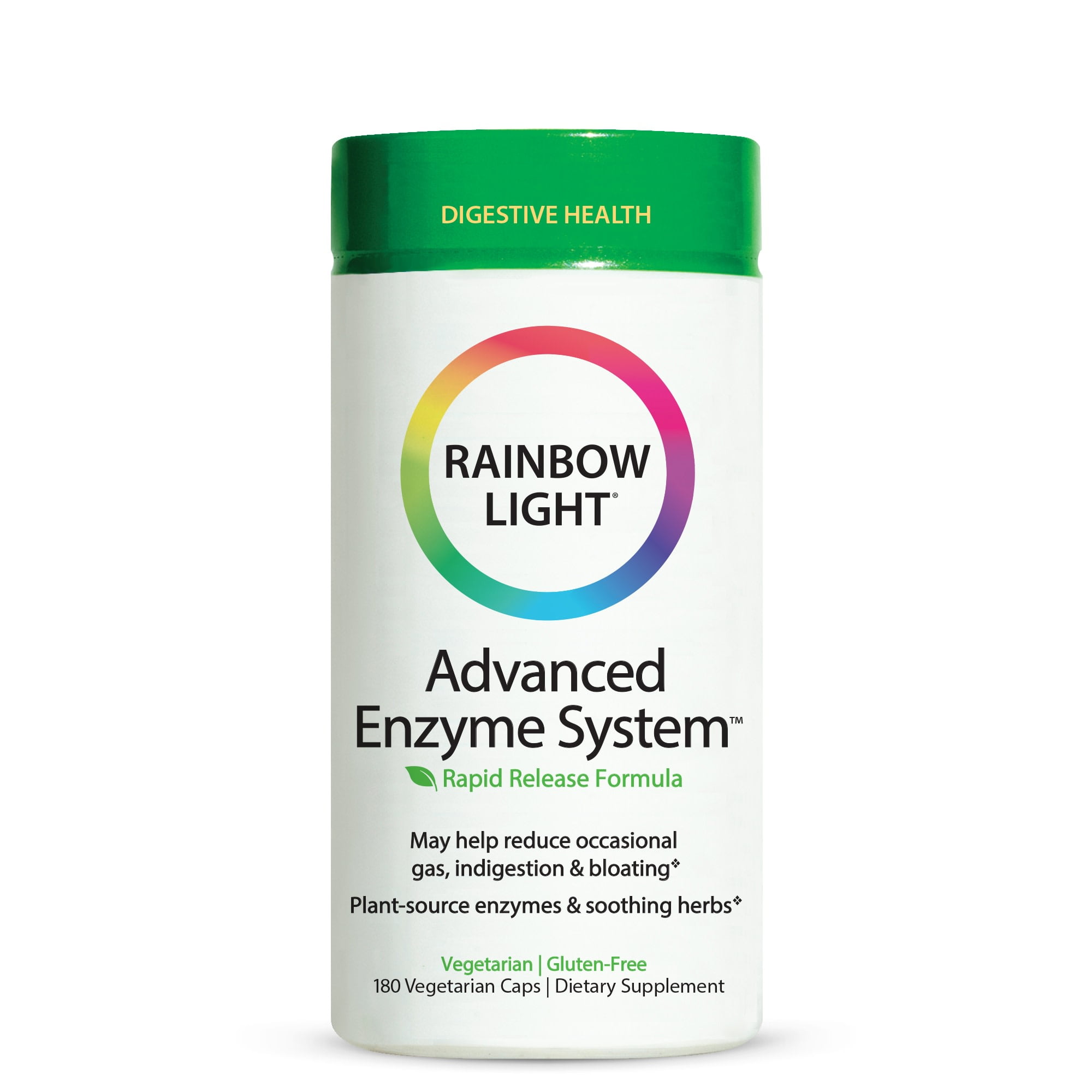 Rainbow Light Advanced Enzyme System, 180 Ct - Walmart.com - Walmart.com
