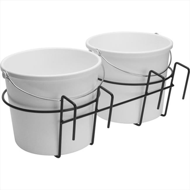 TekSupply 103903 Double Bucket Holder - Fits over 2 in x 4 in Wooden ...