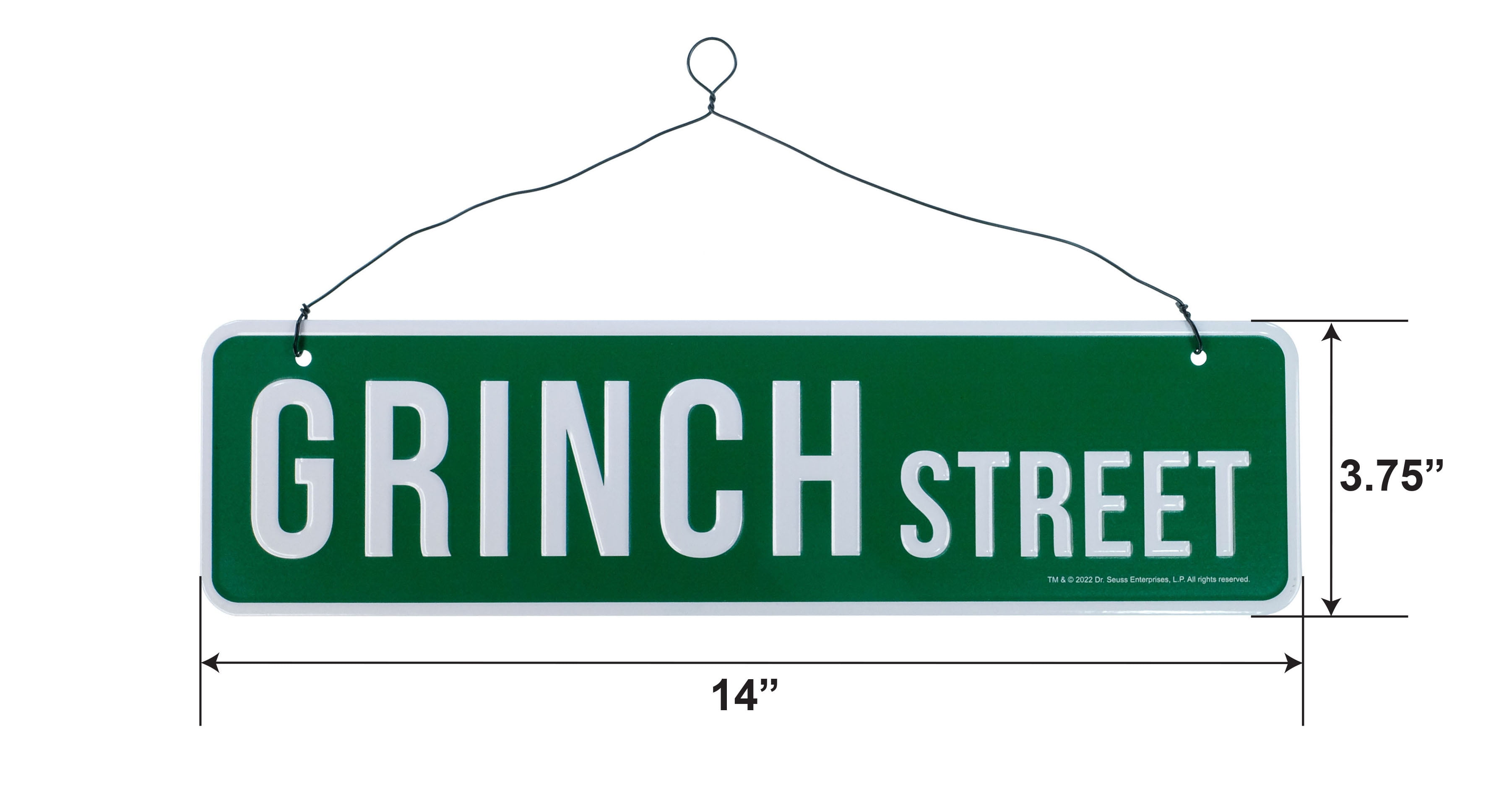 Buy Dr Seuss' The Grinch Who Stole Christmas, Grinch Rectangular ...