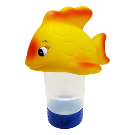 Pool Floating Dispenser Automatic Goldfish Pool Cleaner Pool Floating ...