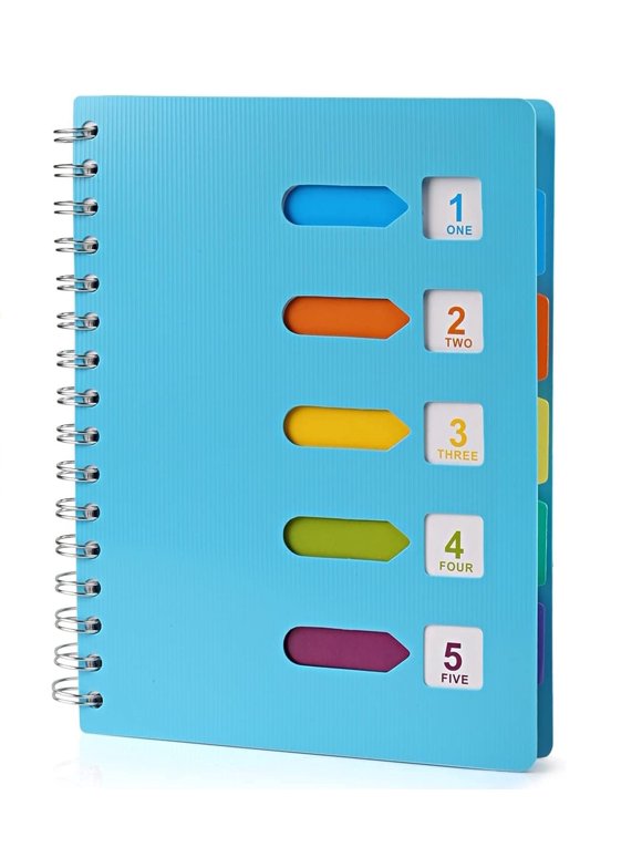 5-Subject Spiral Notebooks in Spiral Notebooks - Walmart.com