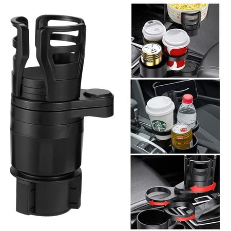 Car Cup Holder Expander Adapter with Adjustable Base, 4 in 1 ...