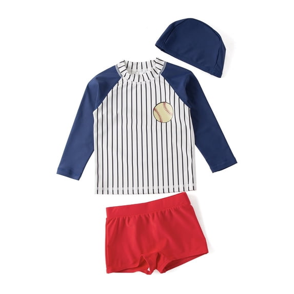 Kid Girls Chic Rash Guard Swimsuit Pool Party Swim Wear Beach Bathing ...