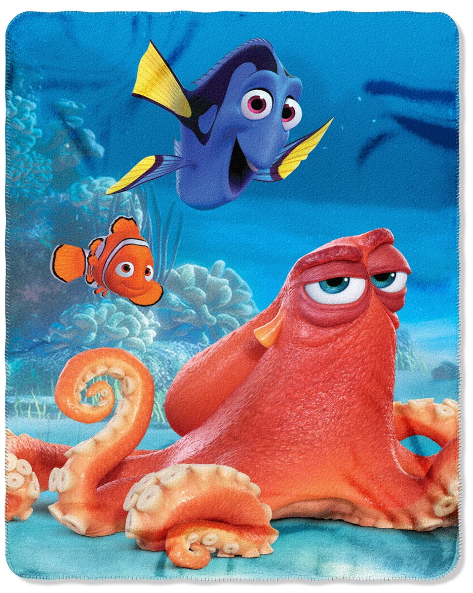 Disney Finding Dory Fleece Throw Blanket - Soft and Warm - Walmart.com