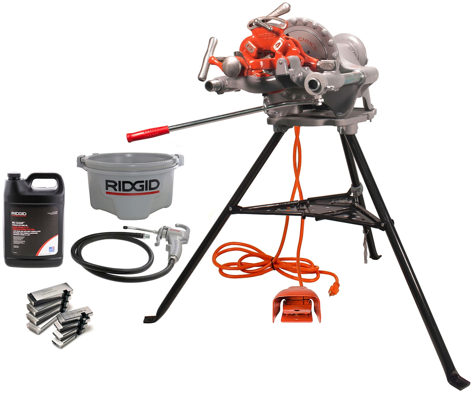 Restored: Like New RIDGID® 300 Pipe Threader with RIDGID® Accessories ...