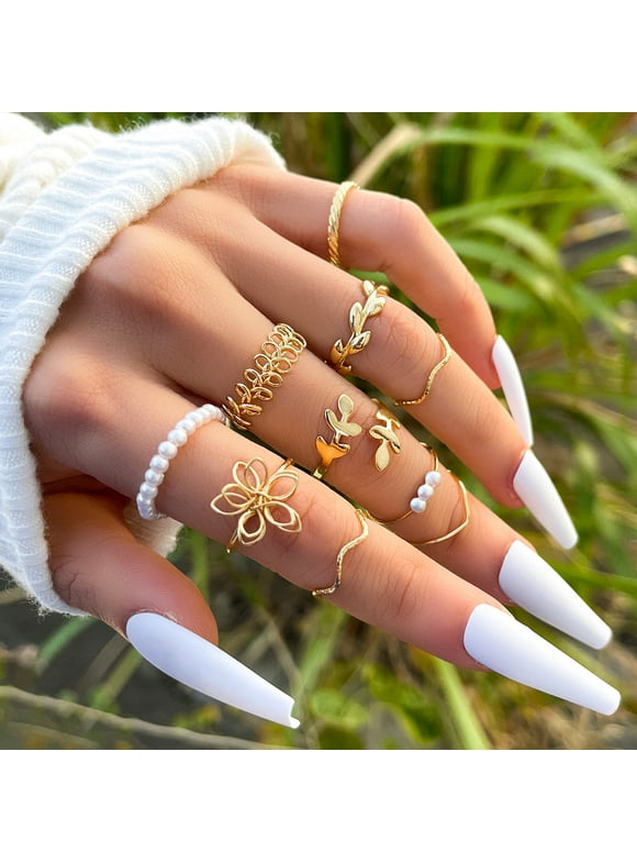 Mixed Metal Wedding Stack