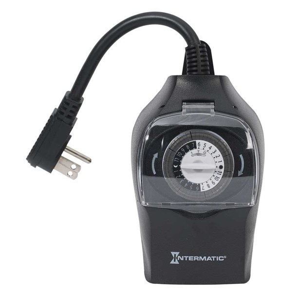 Intermatic HB31K 15 A Outdoor Plug-In Timer - Walmart.com