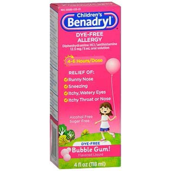 Liquid Benadryl