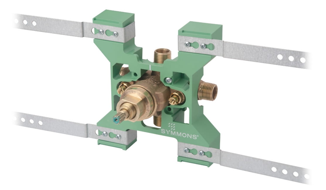 Temptrol Brass Pressure-Balancing Tub and Shower Valve with Service ...