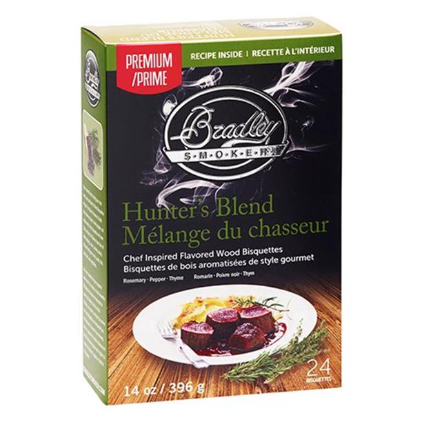 Bradley Technologies BTHB24 Smoker Hunters Blend Bisquettes - Walmart.ca