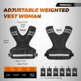 Weighted Vest Woman Adjustable Weights For Walking, 6-12lb/12-18lb ...
