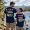 He Called Me To Fish Matthew 4:19 Matching Shirts, Christian Fishing ...