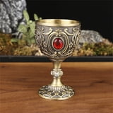witspace Handmade Goblet Chalice, Vintage Engraving Wine Liqueur Cup ...