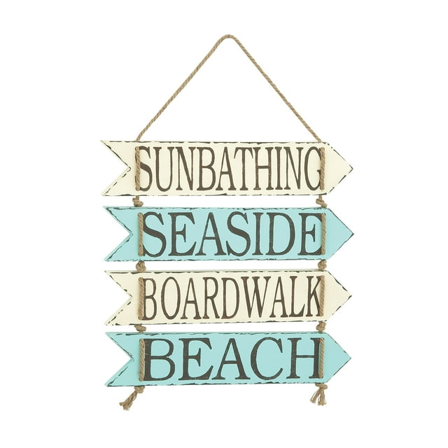 Beautiful Metal Beach Wall Sign - Walmart.com