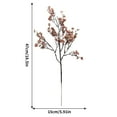 Artificial Peach Blossom Branches for Home Decor | 10-Pack Realistic ...