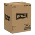 SOLO® Polystyrene Plastic Flat Straw-Slot Cold Cup Lids, Fits 12 oz to ...