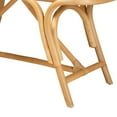 Septa Rattan BOHO Bench 38.60 W x 15.00 D x 18.10 H - Walmart.com