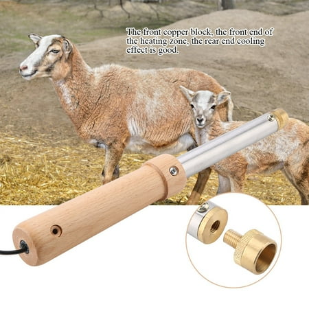 Goat Dehorner, Front Copper Block 220V Brown+Silver Heat Conduction ...