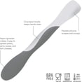 Elements Scoop and Spread Large Dual End Silicone Sandwich Spreader ...