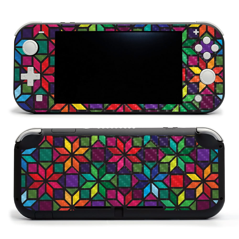 Carbon Fiber Skin Compatible With Nintendo Switch Lite Sticker Design ...
