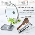 Agiufgs Utensil Rest 5.51 in X 5, Holds Pot Lids and Cooking Tools, for ...