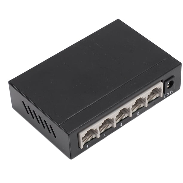 Gigabit Ethernet Switch, 5 Port Fiber Switch With Intelligent Port ...