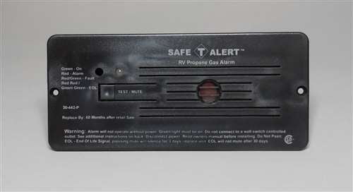 MTI Industries 12V 30 Series Safe-T-Alert Flush Mount RV Propane/LP Gas ...