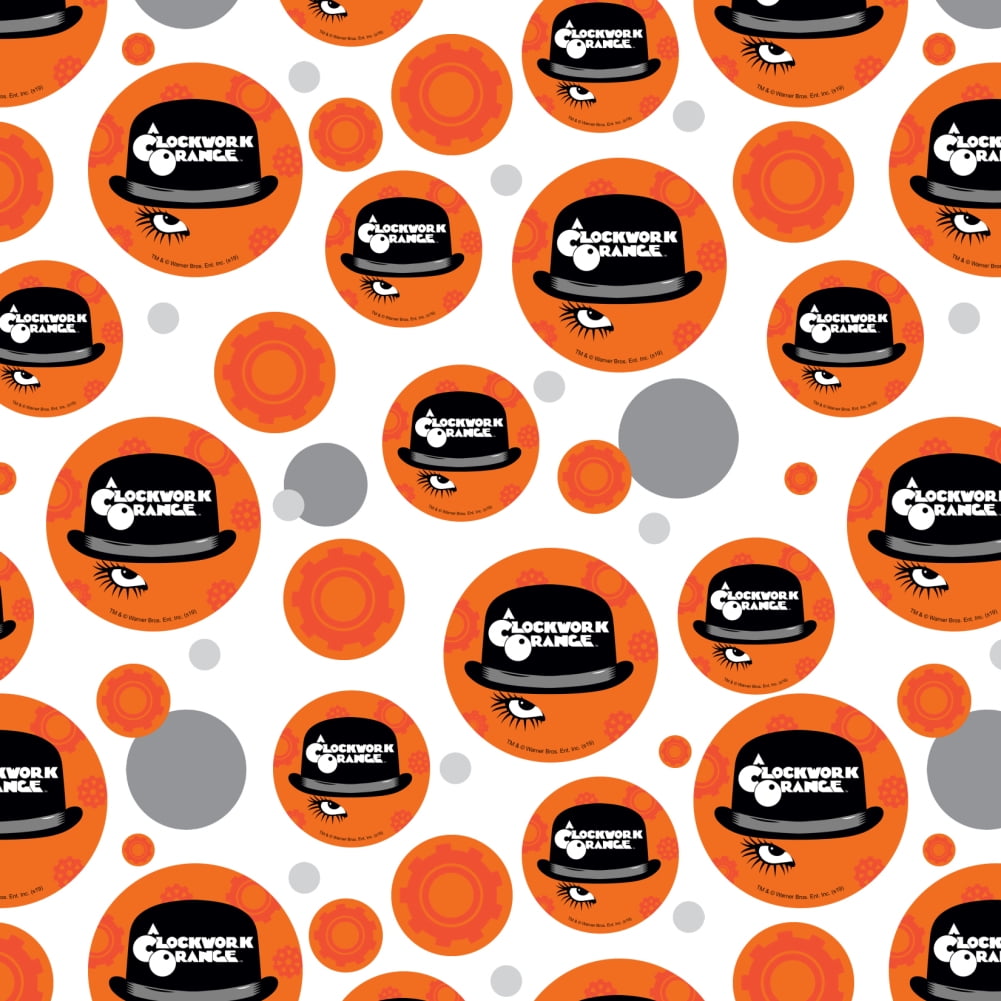 A Clockwork Orange Hat and Logo Premium Gift Wrap Wrapping Paper Roll ...