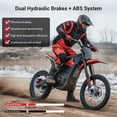 Yozma IN10 Electric Dirt Bike, 2600W Peak Motor Max 40 Mph , 48V 23Ah ...