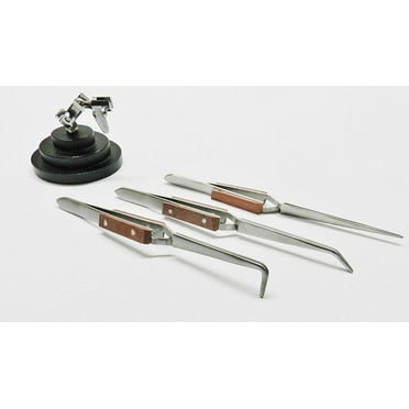 Third Hand Base & Cross Locking Tweezer 3rd Helping Jewelry Soldering ...