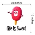 Children Life is Sweet Cute Cartoon Wall Decal Decoration Vinyl Kitchen ...