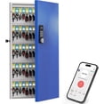 96 Key Lock Box Wall Mount APP Bluetooth/OTP/Wi-Fi Remote/Fixed Code ...
