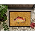 Hog Snapper on Gold Door Mat - Walmart.com