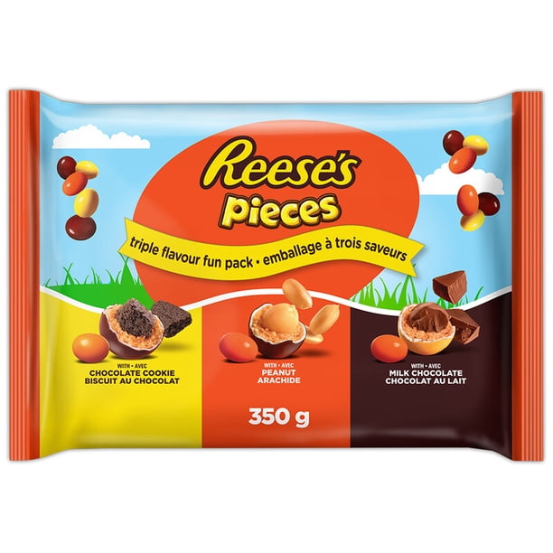 REESE'S PIECES Triple Flavour Fun Pack, 350g, REESE'S PIECES Triple ...
