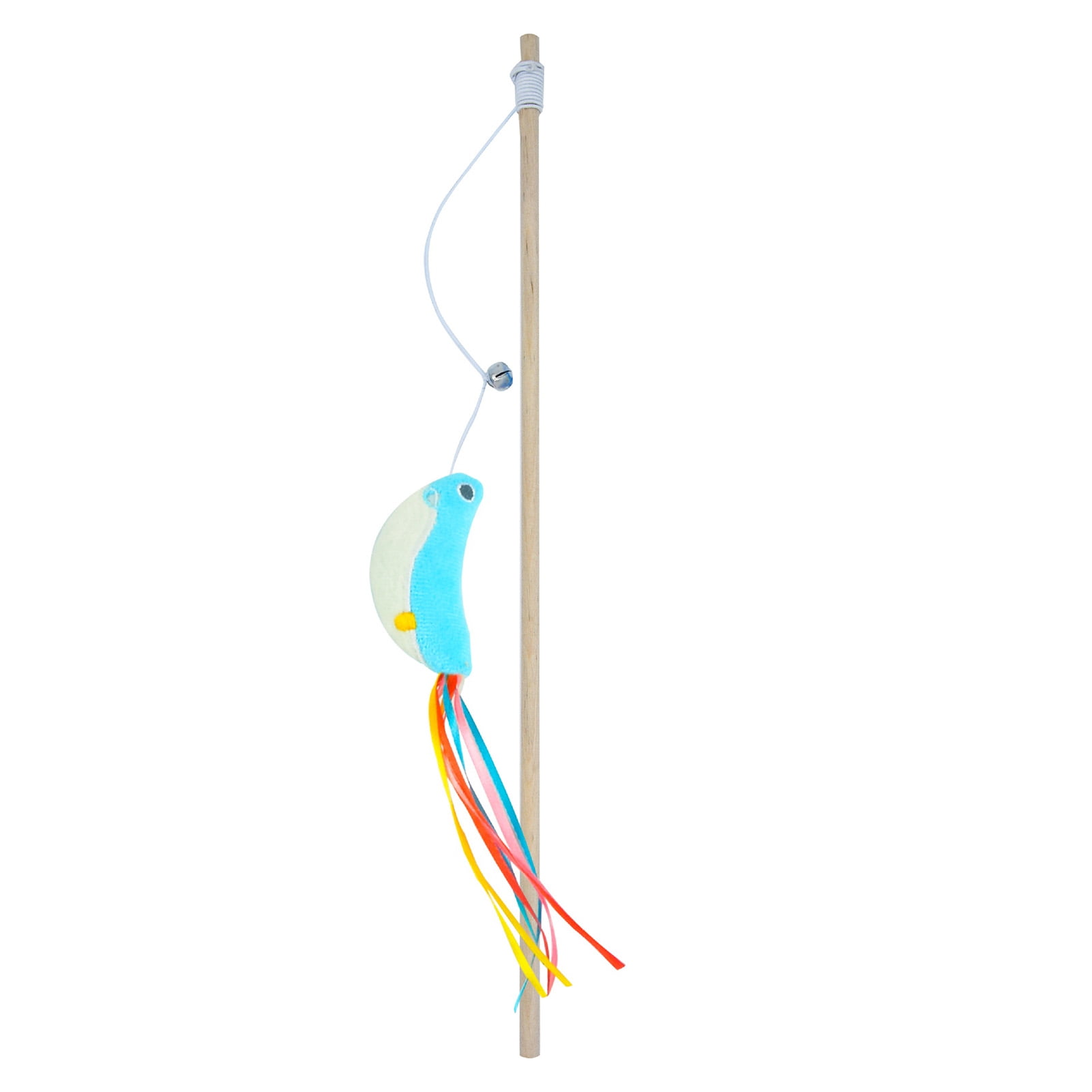 Cats Stick Cartoon Animal Shape with Bell Casual Lightweight Soft Cats ...