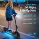 Gyrocopters FlashX Electric Scooter | Powerful Rear Wheel Drive with 32 ...