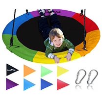 Royal Oak Giant 40 Inch Flying Saucer Tree Swing, Bonus Protective ...