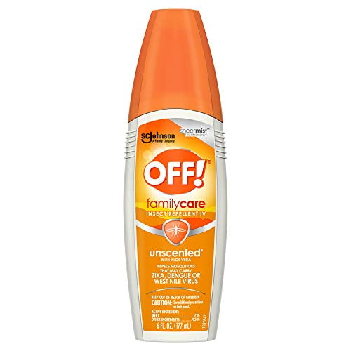 OFF! Family Care Insect & Mosquito Repellent, Unscented with Aloe-Vera ...