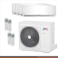 Air-Con Premium Mini Split AC Heat Pump, Ductless 4 Zone Conditioner ...