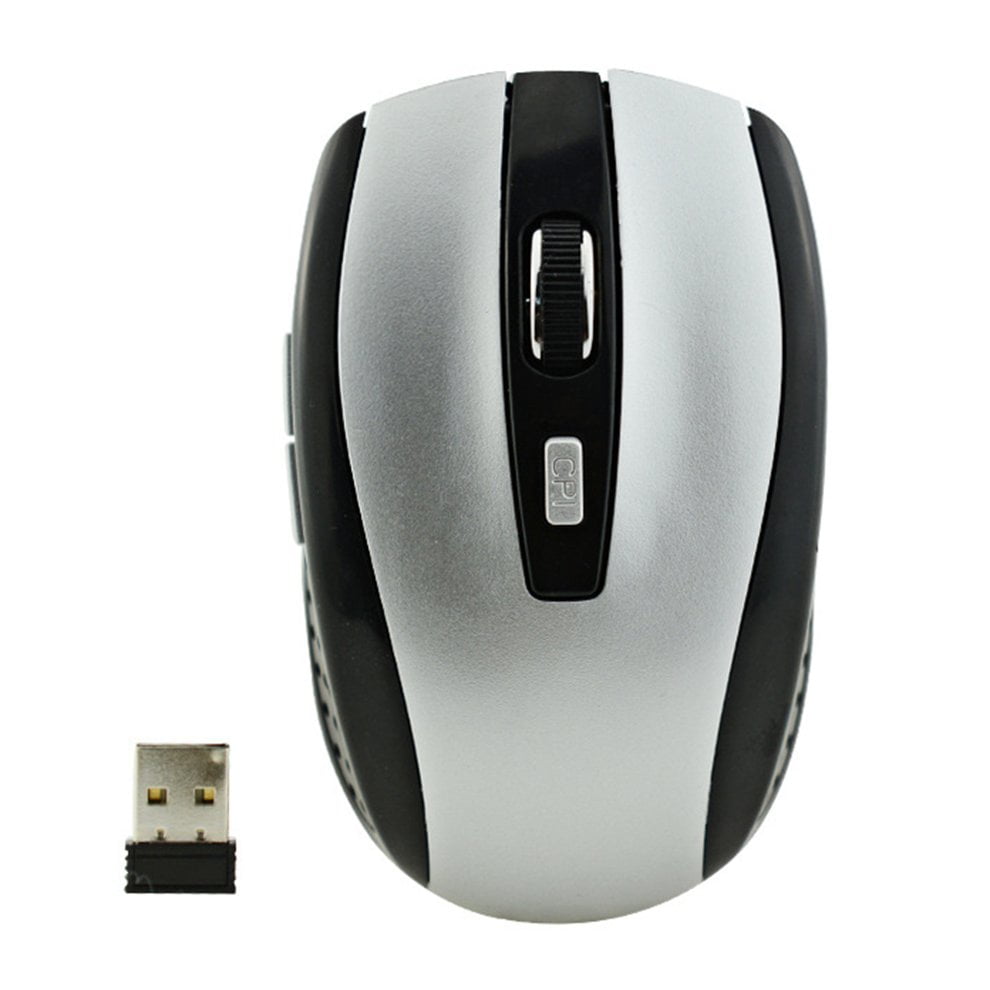 2.4GHz Wireless Optical Mouse Adjustable DPI Cordless Mice With ...