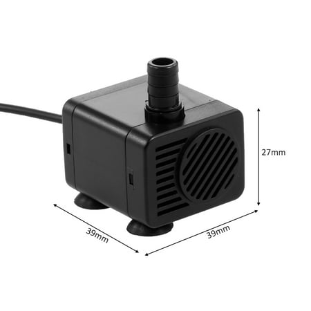 5V Ultra-quiet Mini Brushless USB Water Pump with Power Cord Waterproof ...