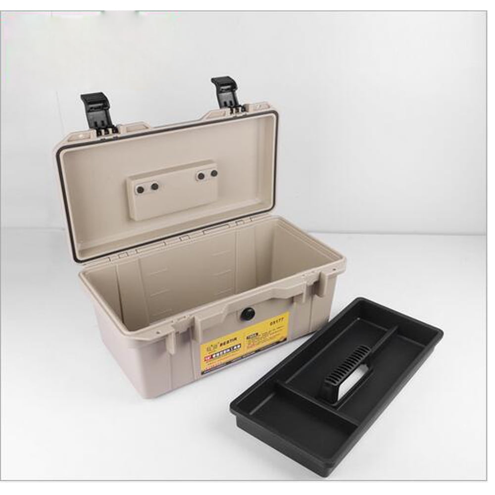 TECHTONGDA Multifunctional Toolbox Hardware Plastic Maintenance Toolbox ...