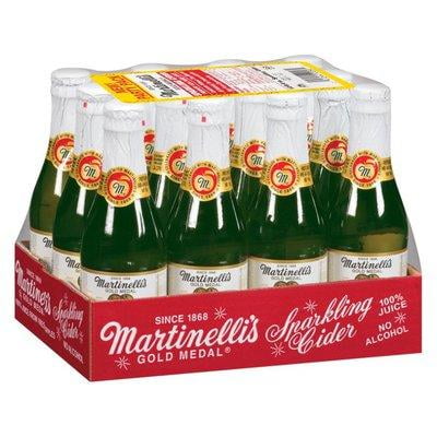 Martinelli's Gold Medal Sparkling Apple Cider, 12 Bottles of 8.4 fl. oz ...