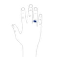 Bling Jewelry Mens 4CTW Rectangular Blue Clear Cubic Zirconia CZ ...
