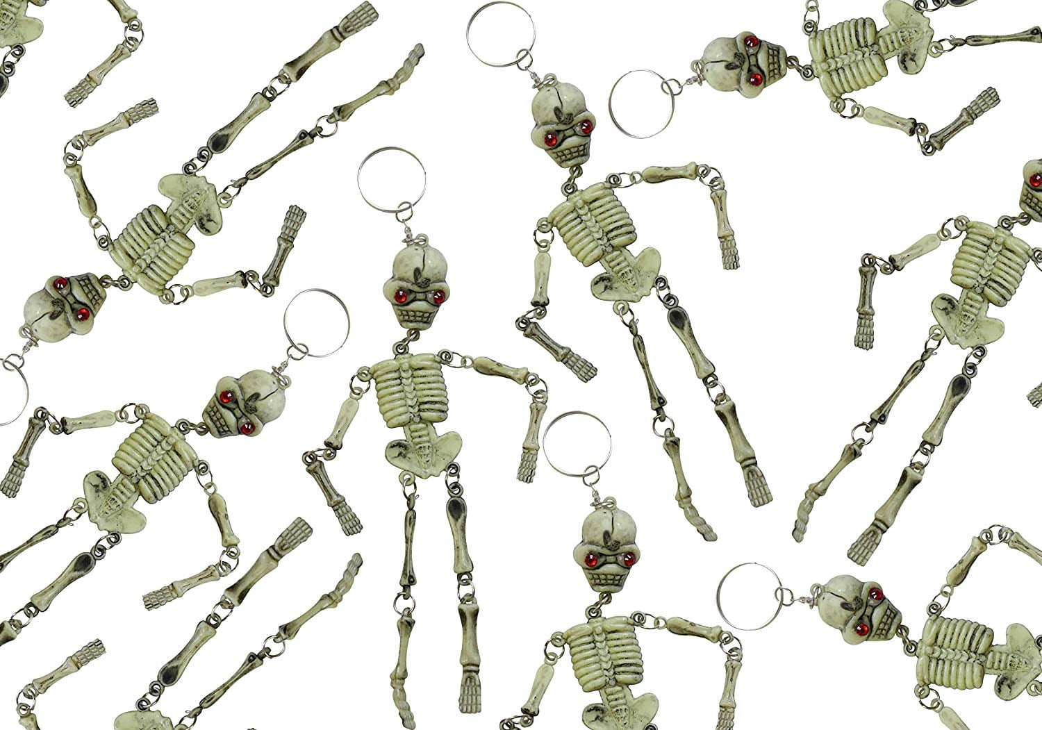 Bulk 12 Skeleton Keychains - Fidget Set for Doctors and Medical ...