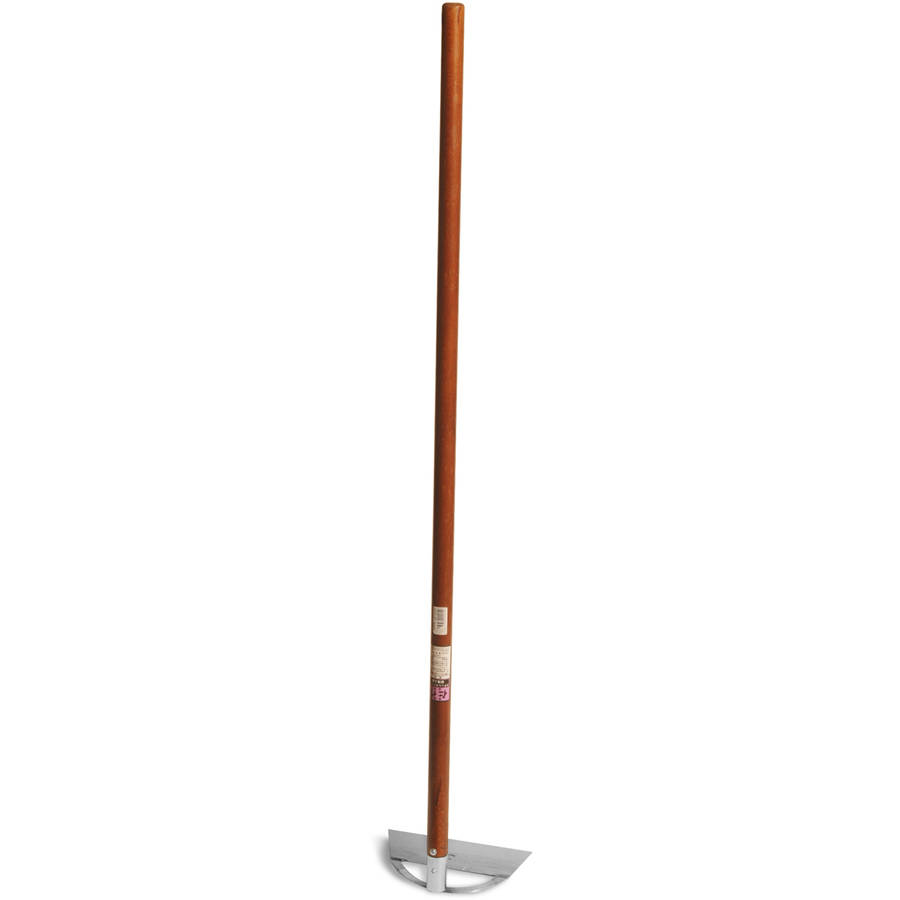 Nisaku Stainless Steel Half Moon Rake, 8" Blade - Walmart.com