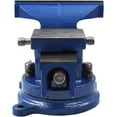 ALL-CARB 5-Inch Bench Vises with Anvil Swivel Locking Base Table Top ...
