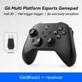 G6 Bluetooth Game Controller Turbo Hall rocker Six-axis Dual Vibration ...