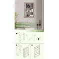 Fully Assembled 14"x24" Recessed Wall Niche Insert, Waterproof In-Wall ...